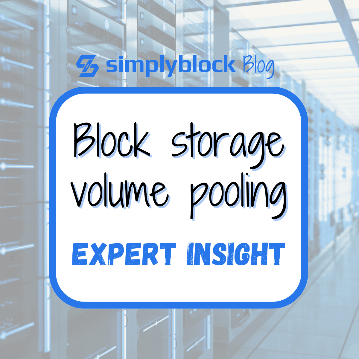 Block Storage Volume Pooling for the Cloud-Age | simplyblock