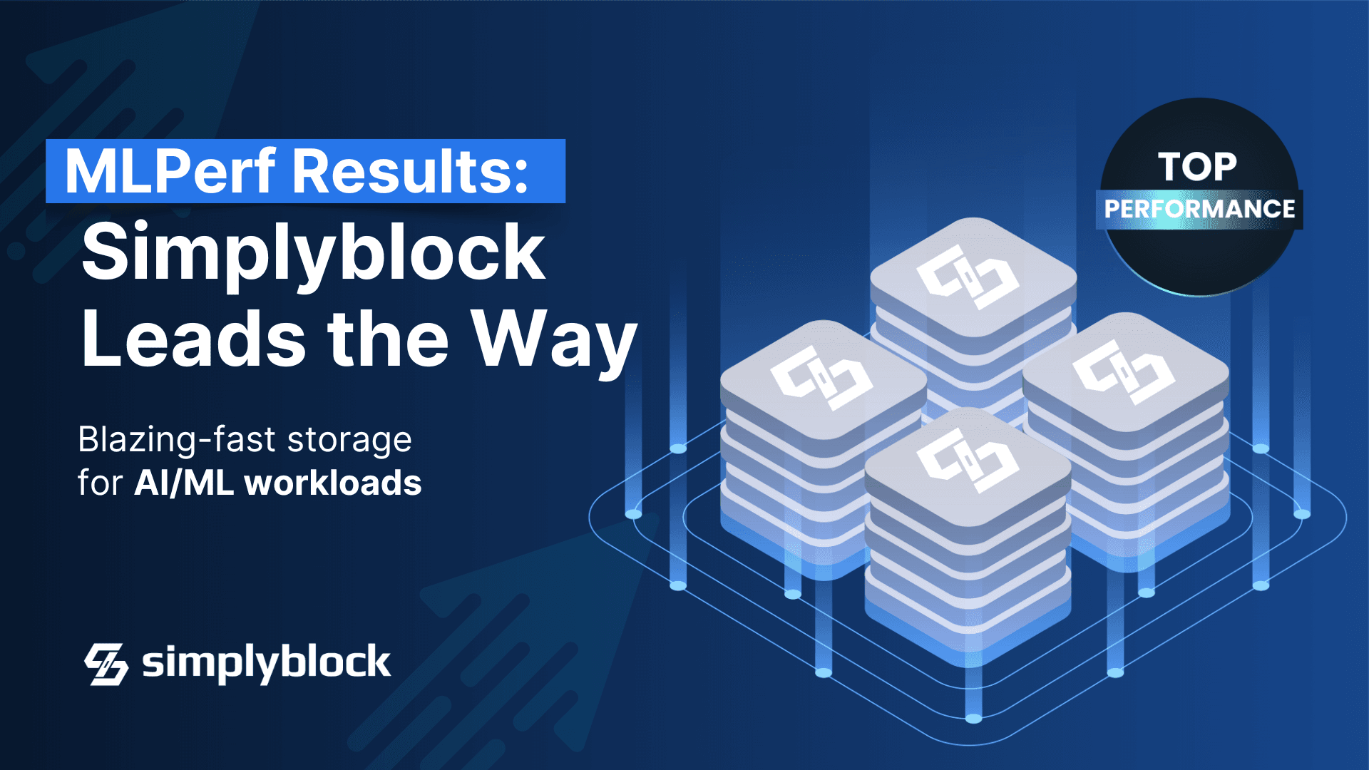 Simplyblock Achieves 128 Gbit/s in MLPerf AI Storage Benchmark