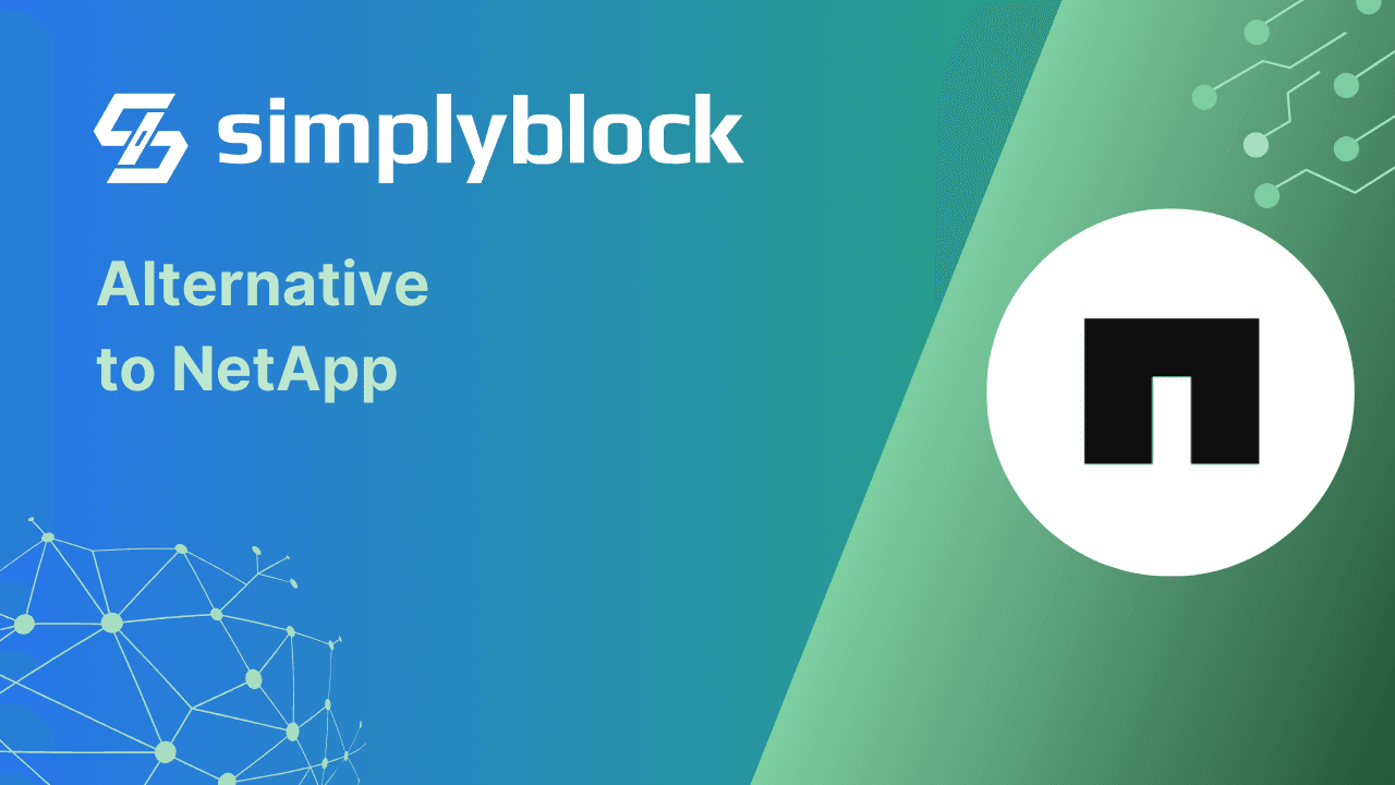 NetApp Alternative | Simplyblock