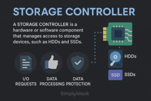 How Storage Controllers Manage I/O | Simplyblock