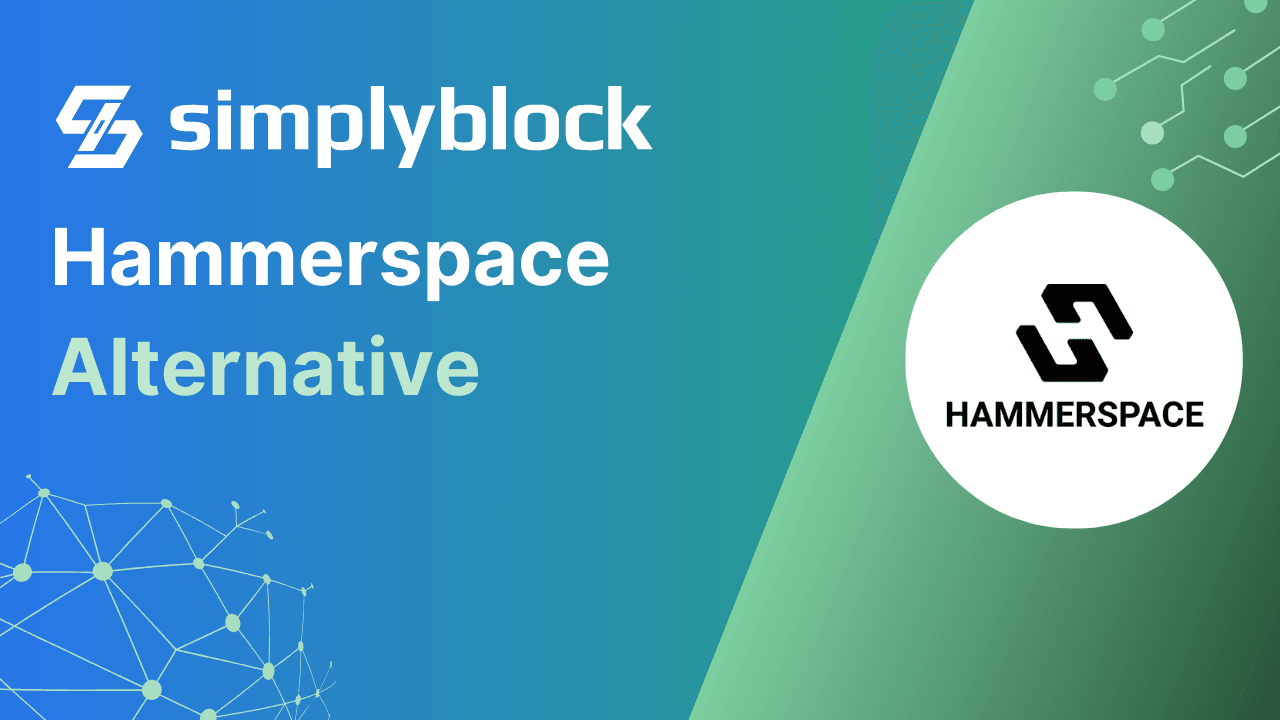Hammerspace Alternative | simplyblock