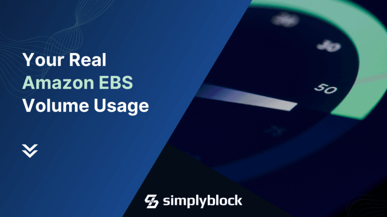 Understand Your Real EBS Usage with Our Tool | simplyblock