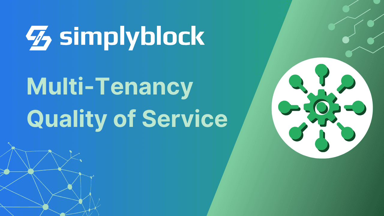 Multi-Tenancy and Quality of Service | simplyblock