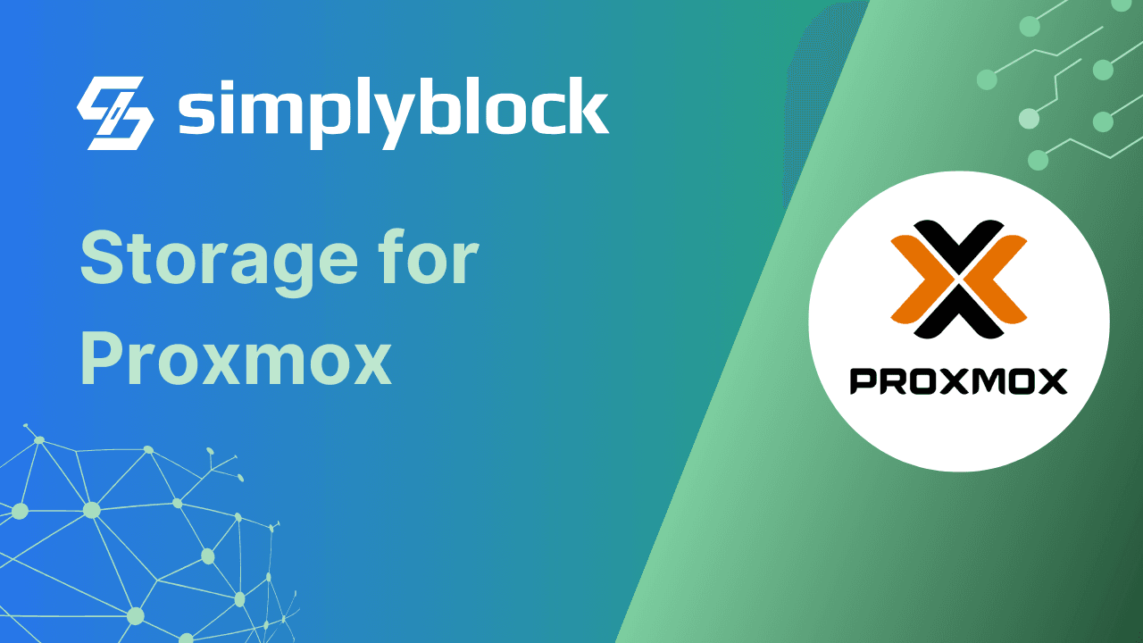 Proxmox Storage | simplyblock