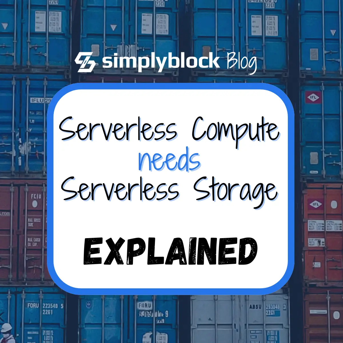 Serverless Compute Need Serverless Storage | simplyblock.io