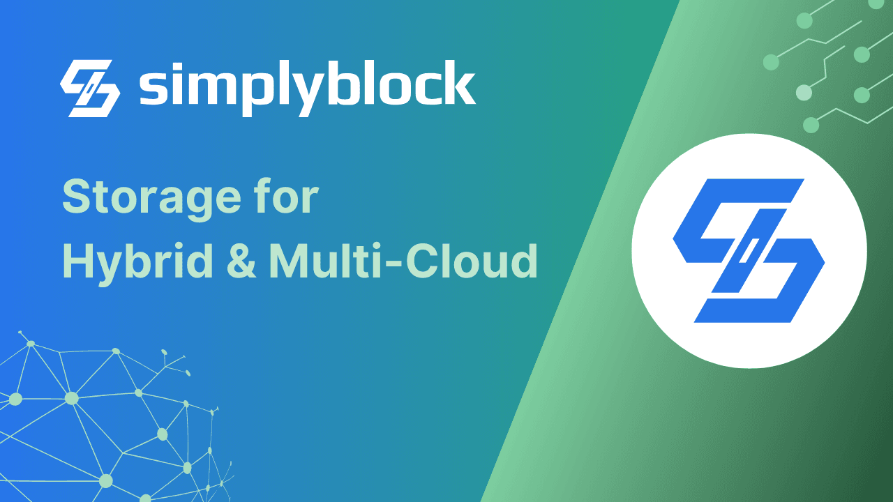 Storage for Hybrid & Multi-Cloud | simplyblock