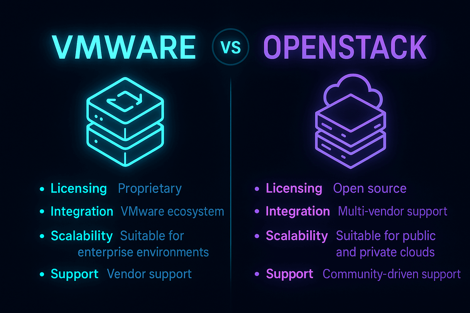 VMware vs OpenStack | Simplyblock
